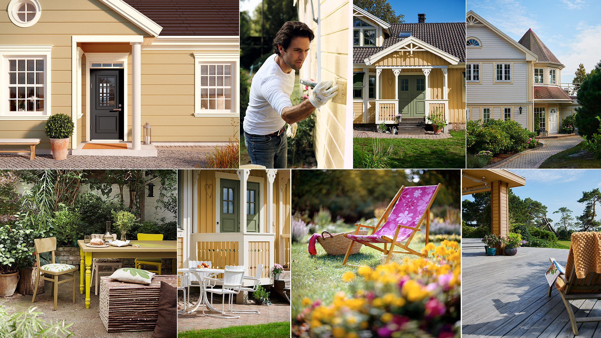 Gul facadefarve | Nordsjo