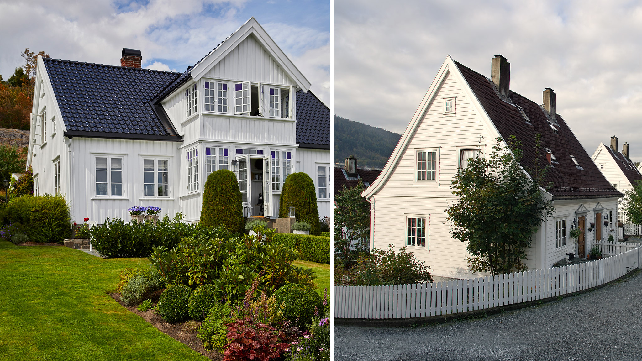 Hvide og lyse husfarver | Nordsjo